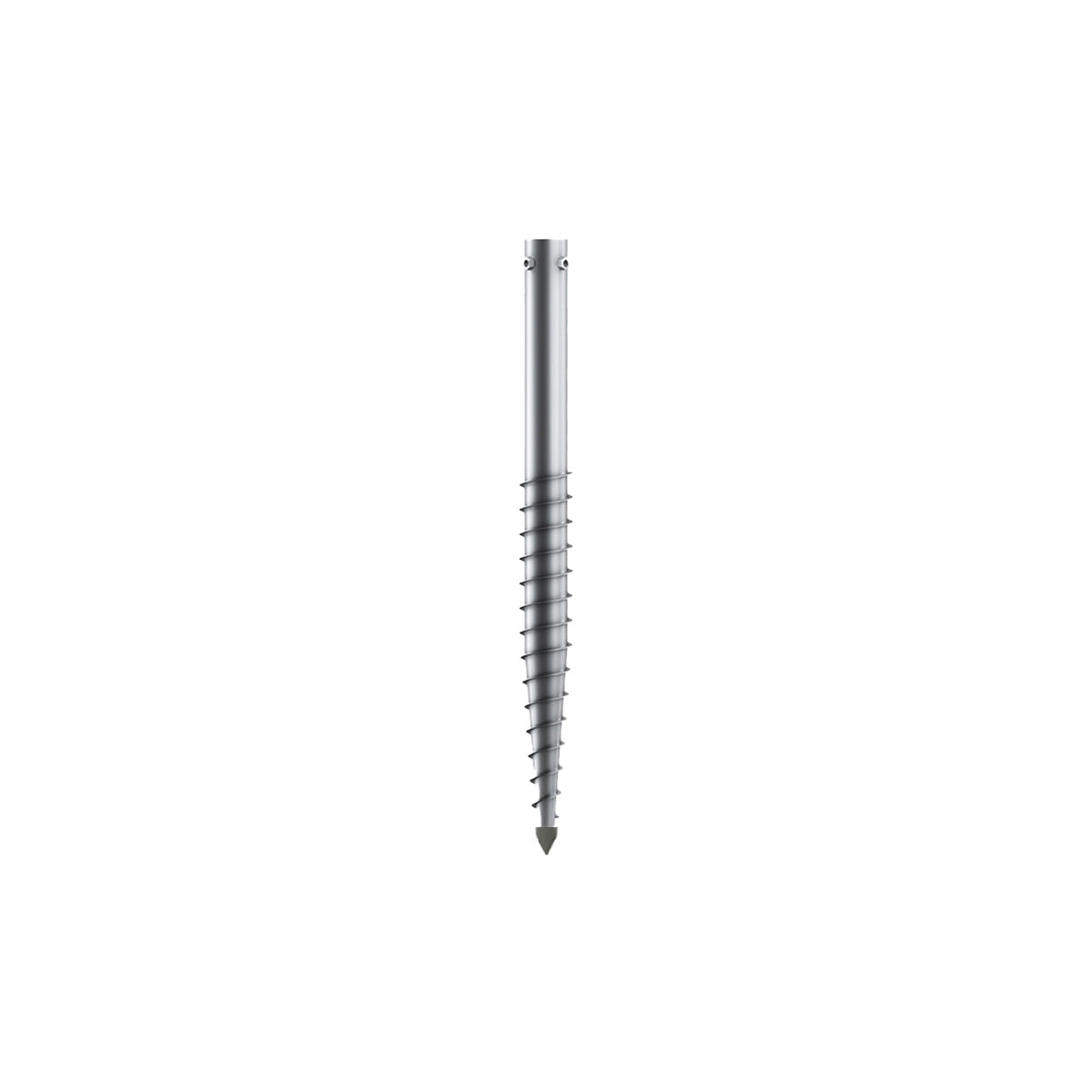Pro Large soil screw fixed 800mm pipe screw 4xm16 Ø 76mm – Stavrex