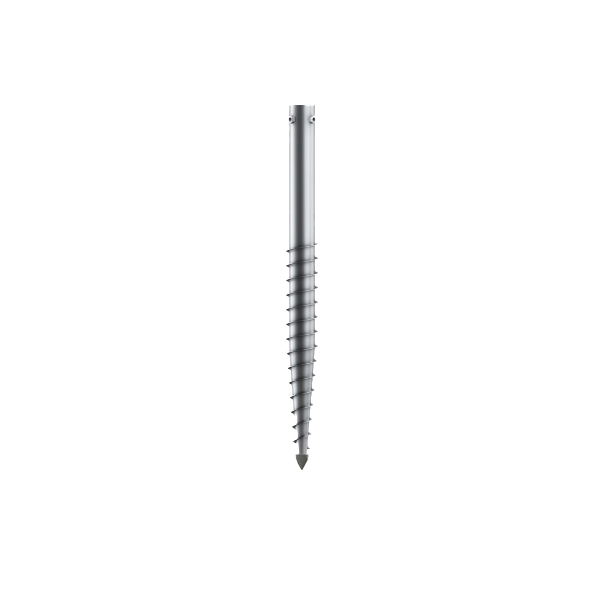Pro Large soil screw fixed 1000mm, pipe screw 4xm16 Ø 76mm – Stavrex